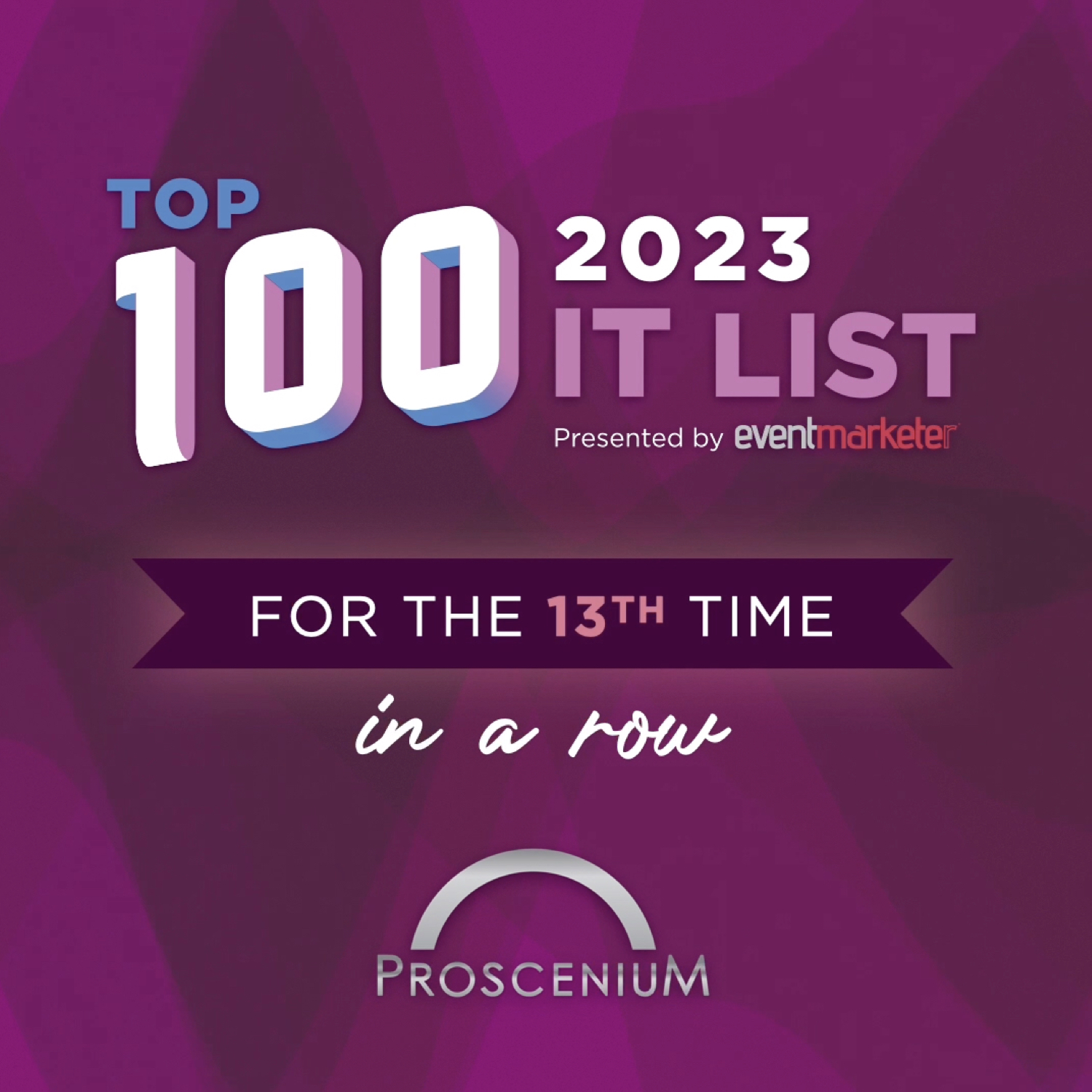 Proscenium - 2023 IT List